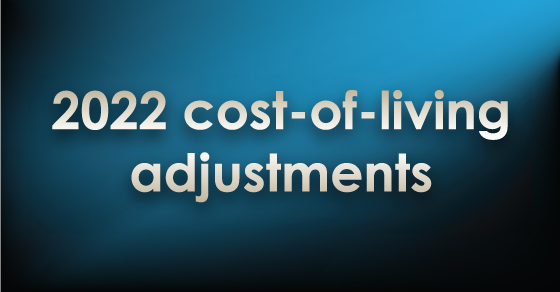 Individual Income Tax Cost of Living Adjustment Individual Income Tax Cost of Living Adjustment